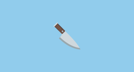 🔪 Couteau De Cuisine Emoji on JoyPixels 3.0