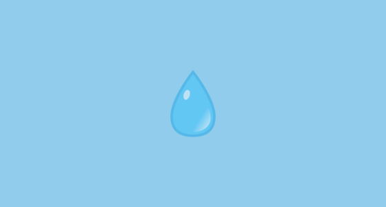 💧 Druppel Emoji on emojidex 1.0.33