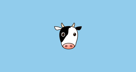 🐮 Cara De Vaca Emoji on emojidex 1.0.34
