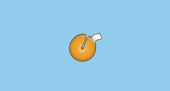 🥠 포츈 쿠키 Emoji on emojidex 1.0.34