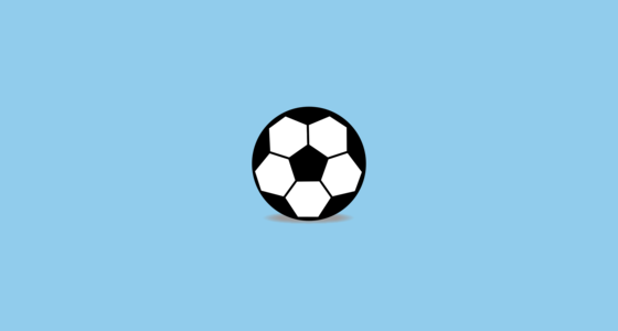 ⚽ Bola De Futebol Emoji on emojidex 1.0.34