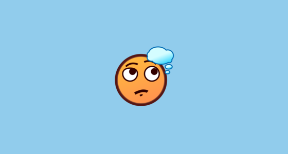 🤔 Visage En Pleine Réflexion Emoji on emojidex 1.0.34