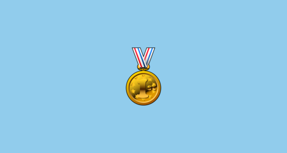 🥇 1st Place Medal Emoji on emojidex 1.0.14