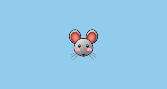 🐭 Mouse Face Emoji on emojidex 1.0.14