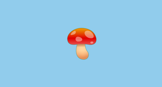 🍄 Cogumelo Emoji on emojidex 1.0.14