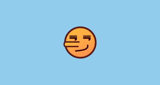 🤥 Visage De Menteur Emoji on emojidex 1.0.19