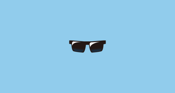 🕶️ Sunglasses Emoji On Emojidex 1022