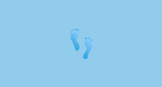 👣 Footprints Emoji on emojidex 1.0.22