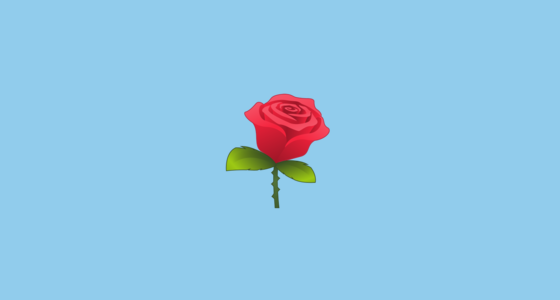 🌹 Rose Emoji on emojidex 1.0.22