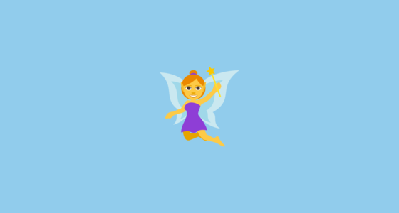 🧚‍♀️ Mulher Fada Emoji on JoyPixels 3.1