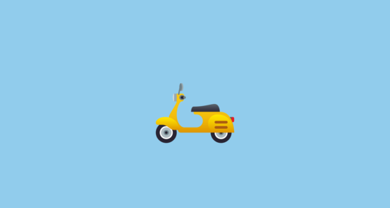🛵 Motor Scooter Emoji on JoyPixels 4.0