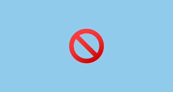 🚫 Prohibited Emoji on JoyPixels 4.0