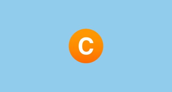 Regional Indicator Symbol Letter C Emoji on JoyPixels 4.0