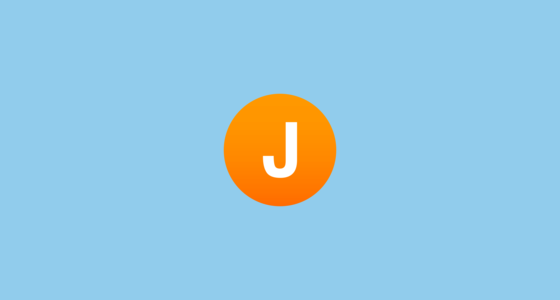 Regional Indicator Symbol Letter J Emoji on JoyPixels 4.0