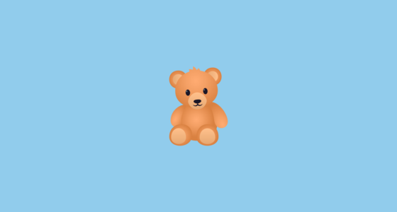 🧸 Osito De Peluche Emoji on JoyPixels 4.0