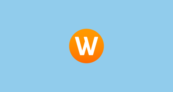 Regional Indicator Symbol Letter W Emoji on JoyPixels 4.5