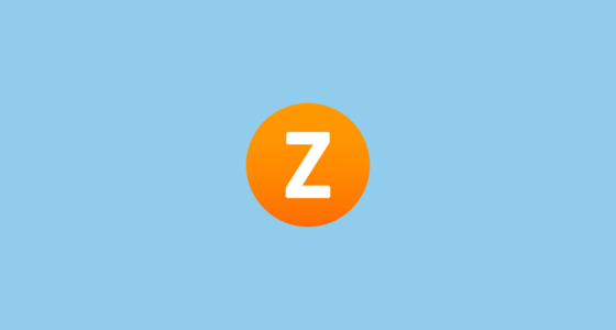 Regional Indicator Symbol Letter Z Emoji on JoyPixels 4.5