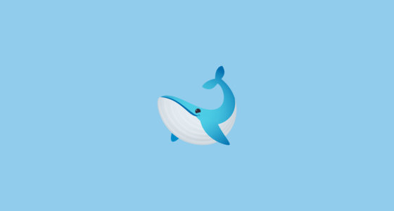 🐋 고래 Emoji on JoyPixels 4.5