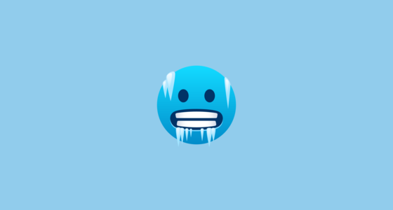 🥶 Cold Face Emoji on JoyPixels 5.0