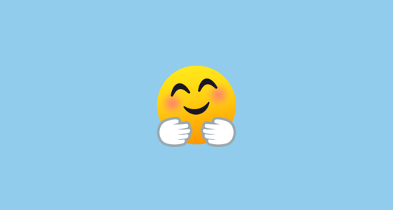 🤗 Cara Con Manos Abrazando Emoji on JoyPixels 5.0