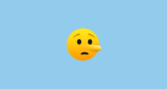 🤥 Visage De Menteur Emoji on JoyPixels 5.0