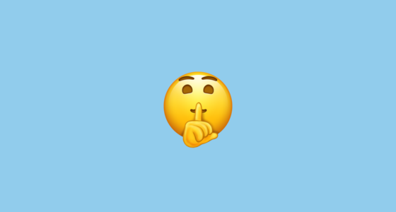 🤫 Shushing Face Emoji on Emojipedia Sample Images 6.0