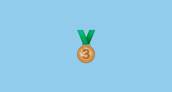 🥉 3rd Place Medal Emoji on Emojipedia Sample Images 6.0