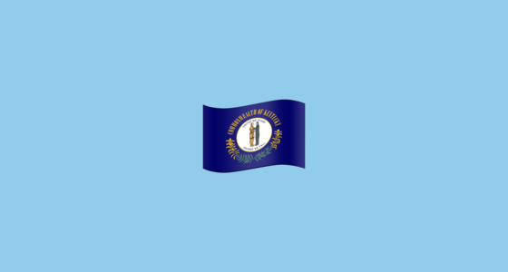 🏴󠁵󠁳󠁫󠁹󠁿 Flag for Kentucky (US-KY) Emoji on Emojipedia Sample Images 11.0