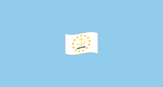 🏴󠁵󠁳󠁲󠁩󠁿 Flag for Rhode Island (US-RI) Emoji on Emojipedia Sample Images 11.0