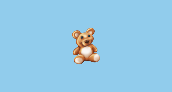 🧸 Osito De Peluche Emoji on Imágenes de muestra Emojipedia 11.0