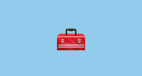 🧰 Boîte À Outils Emoji on Exemples d'images d'Emojipedia 11.0
