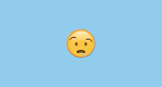 🤤 Cara Babeando Emoji on Imágenes de muestra Emojipedia 11.1