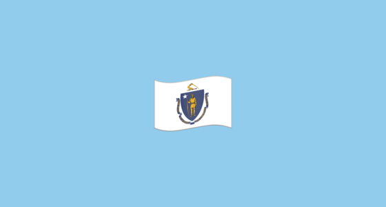 🏴󠁵󠁳󠁭󠁡󠁿 Flag for Massachusetts (US-MA) Emoji on Emojipedia Contoh Imej 11.1