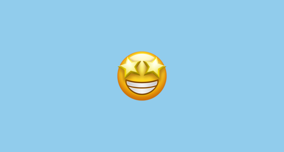 🤩 Sterren In De Ogen Emoji on Emojipedia Voorbeeld Afbeeldingen 11.1