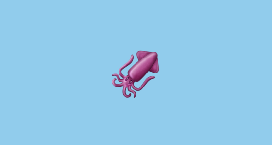 🦑 Squid Emoji on Emojipedia Sample Images 3.0