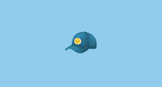 🧢 Billed Cap Emoji on Emojipedia Sample Images 5.0