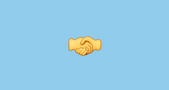 🤝 Handshake Emoji on Emojipedia Sample Images 5.0