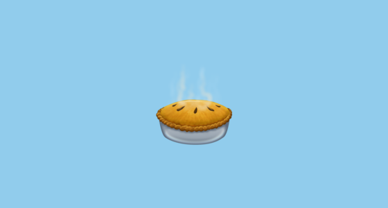 🥧 Tarte Emoji on Exemples d'images d'Emojipedia 5.1