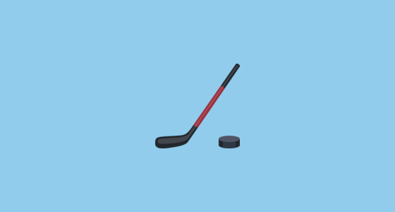 🏒 Ice Hockey Emoji on Facebook 2.1