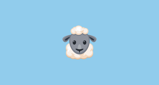 🐑 Ewe Emoji on Facebook 2.1