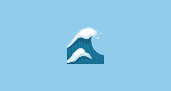 🌊 Welle Emoji on Facebook 2.1