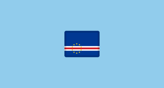 🇨🇻 Drapeau: Cap-Vert Emoji on Facebook 2.2