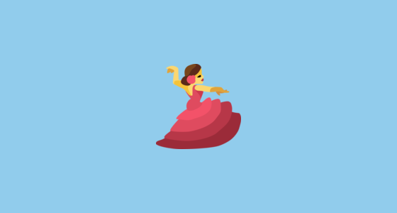 💃 Woman Dancing Emoji on Facebook 2.2.1