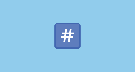 #️⃣ Keycap Number Sign Emoji on Facebook 2.2.1