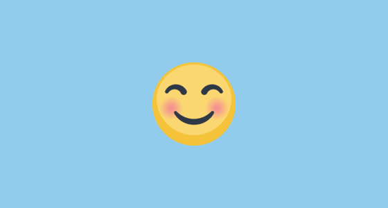 😊 Visage Souriant Avec Yeux Rieurs Emoji on Facebook 2.2.1