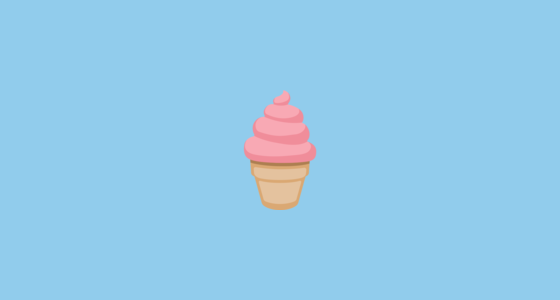 🍦 Glace Italienne Emoji on Facebook 2.2.1