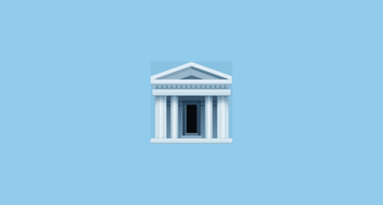 🏛️ Monument Classique Emoji on Facebook 3.0