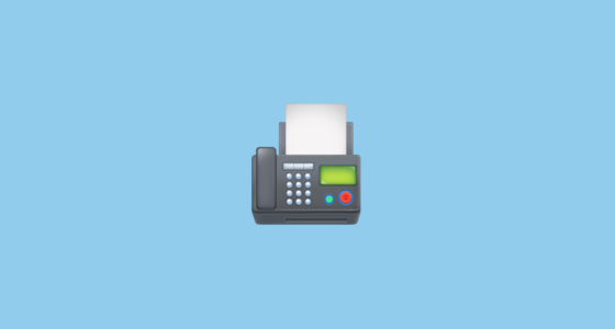📠 Fax Emoji on Facebook 3.0