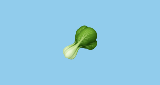 🥬 绿叶蔬菜 Emoji on Facebook 3.0