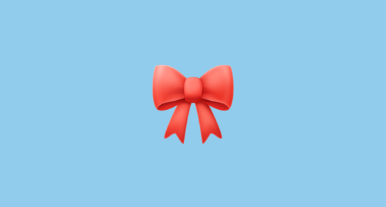 🎀 Fiocco Emoji on Facebook 3.1